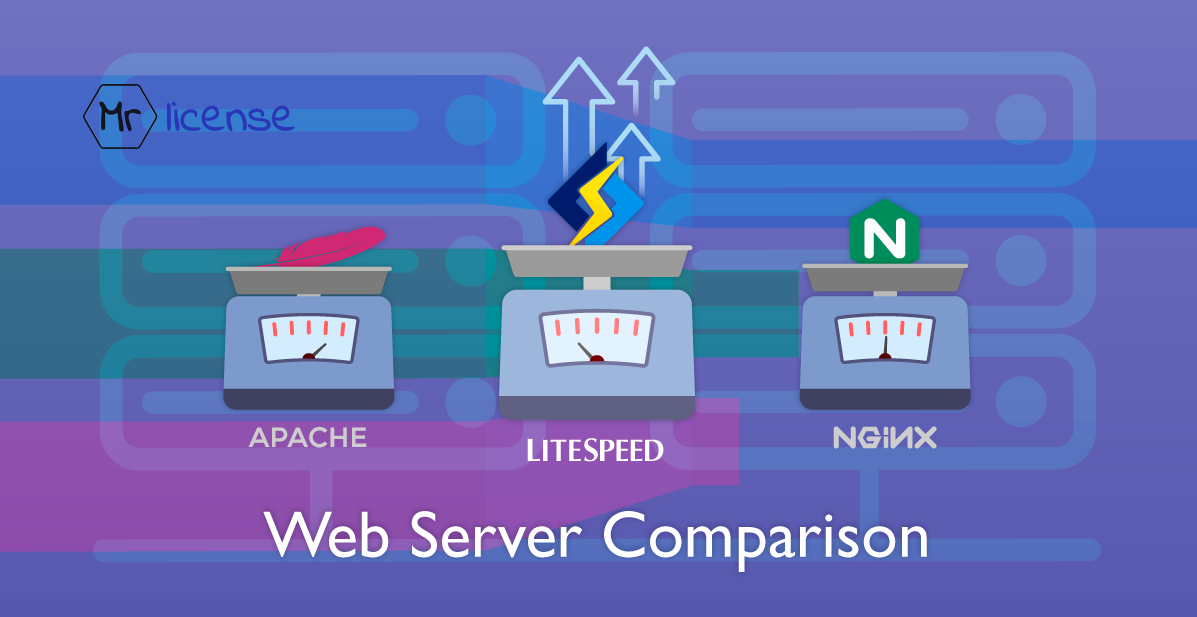 مقایسه Nginx ، LiteSpeed و Apache - مستر لایسنس - لایسنس امن نرم افزارها
